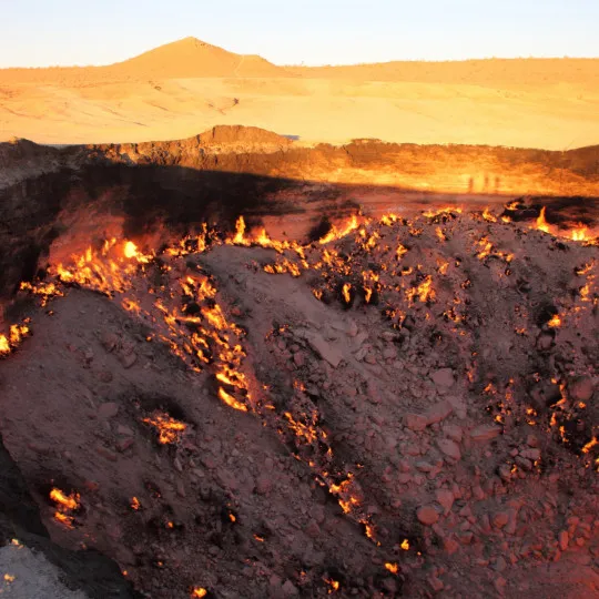 Turkmenistan | Road to Hell Gravel Bike